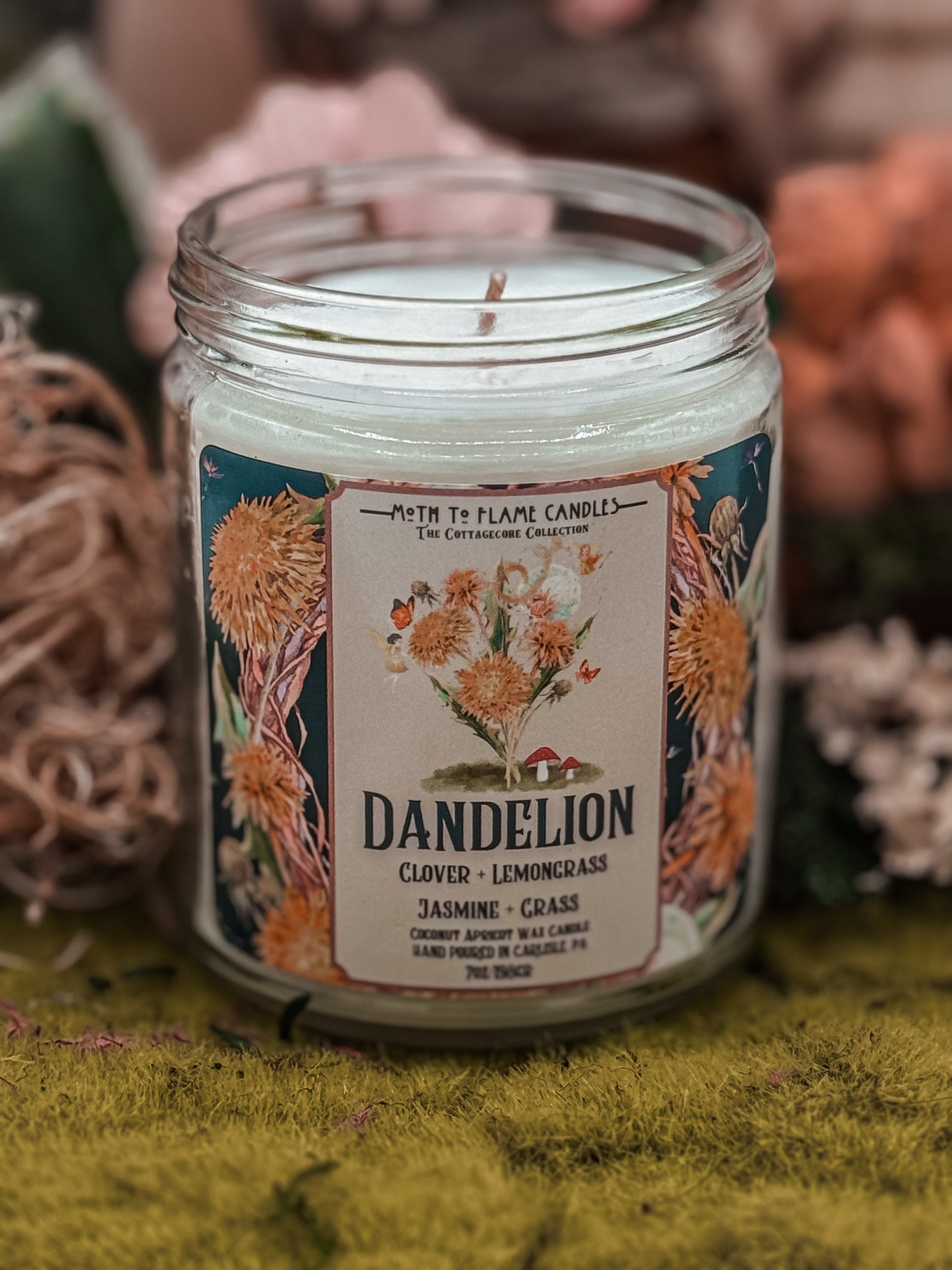 Dandelion – Moth to Flame Candles