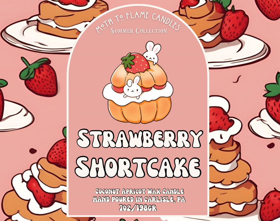 Strawberry Shortcake – Moth to Flame Candles